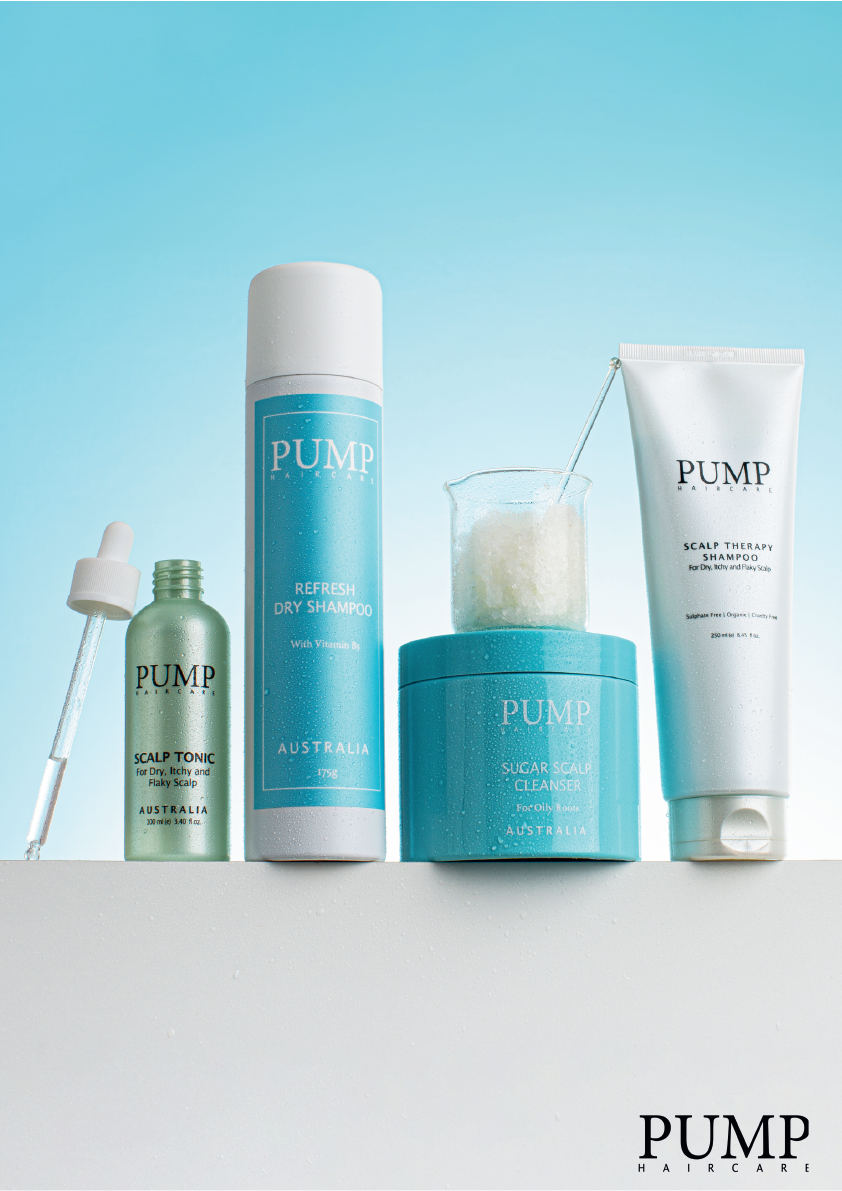 Pump Scalp Therapy Gallery Poster – Pump Haircare Salon Professional